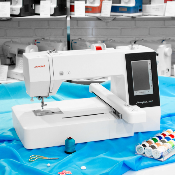 Janome memory craft 500e store
